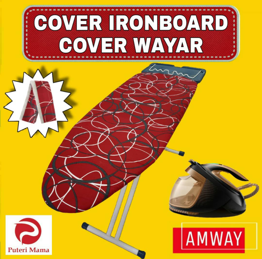 Bukan cover ironboard je yang dapat tapi dapat cover wayar sekali