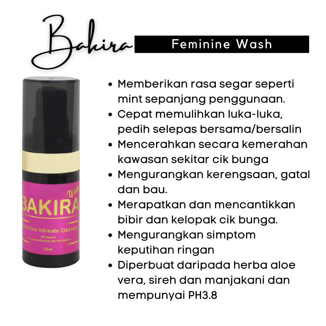 BAKIRA FEMININE WASH